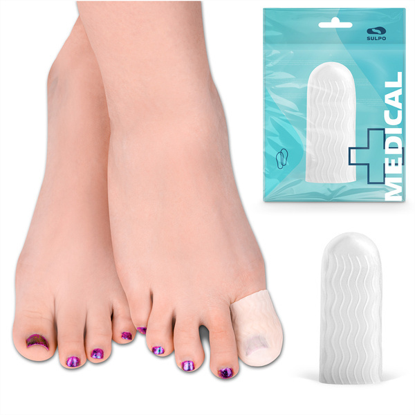 Ochronna osłona na palec stopy żelowa na otarcia i pęcherze - A111 ...